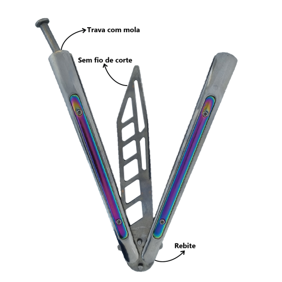 Canivete Butterfly CNV-57