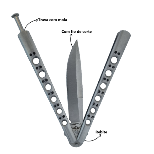 Canivete Butterfly CNV-26