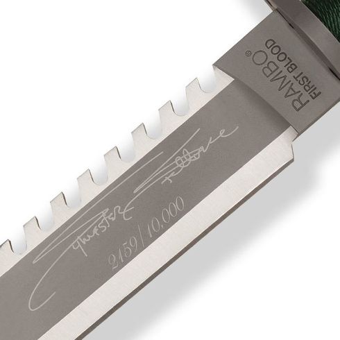 Faca Rambo First Blood 1 Edição Assinada Para Colecionador